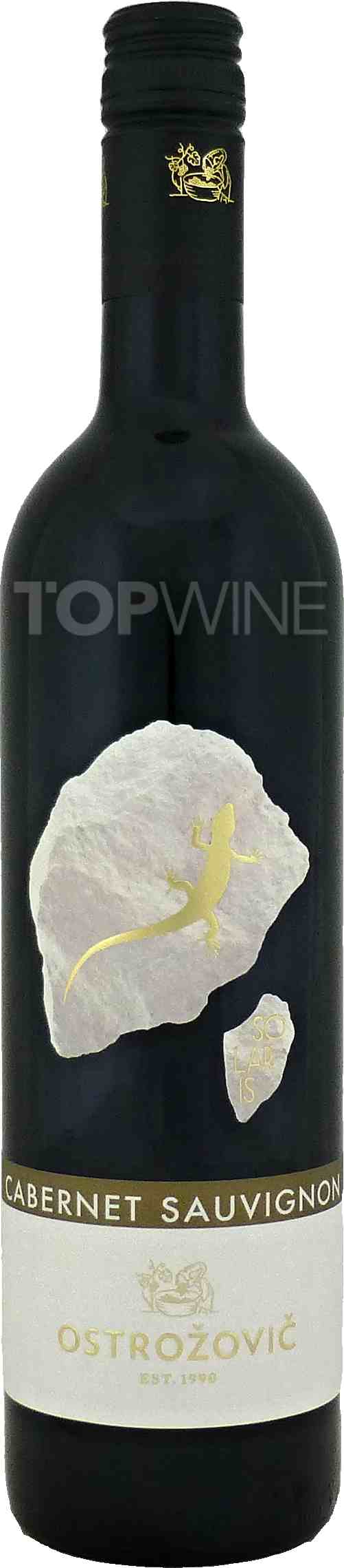 OSTROŽOVIČ Cabernet Sauvignon, r. 2019, Solaris, akostné víno, suché, 0 ...